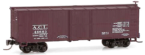 MicroTrain - 40' Double-Sheathed Single Door Boxcar w/Magne-Matic ...
