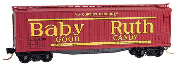 MicroTrain - 40' Double-Sheathed Wood Reefer w/Vertical Brake Wheel ...