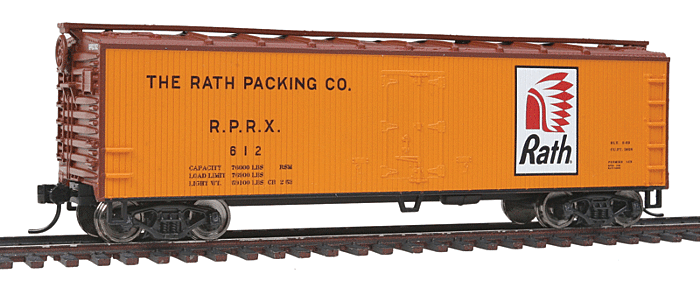 Walthers - 40' Double Sheathed Reefer w/Steel Roof/Ends - Ready to Run ...