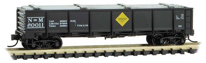MicroTrain - 40' Drop-Bottom Gondola with Pipe Load - Ready to Run ...