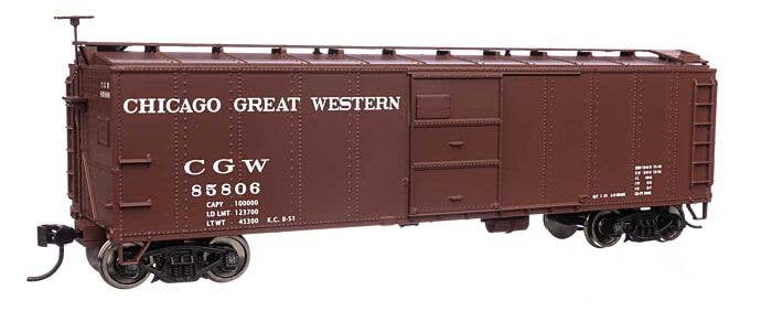 Walthers - 40' Early X29 Boxcar - Ready to Run - Chicago Great Western ...
