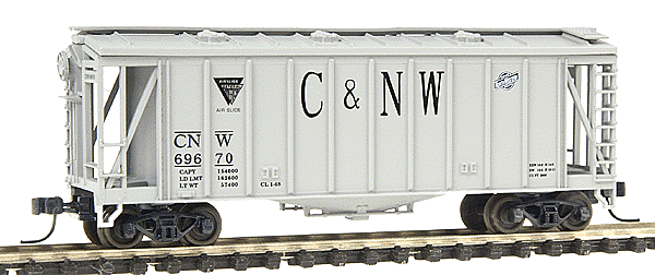 Atlas - 40' GATX Airslide(R) Covered Hopper (Assembled) - Chicago ...