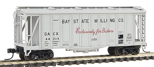 Atlas - 40' GATX Airslide(R) Covered Hopper (Assembled) - Bay State ...