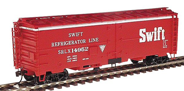 Walthers - 40' General American Meat Reefer- Ready to Run - Swift SRLX ...