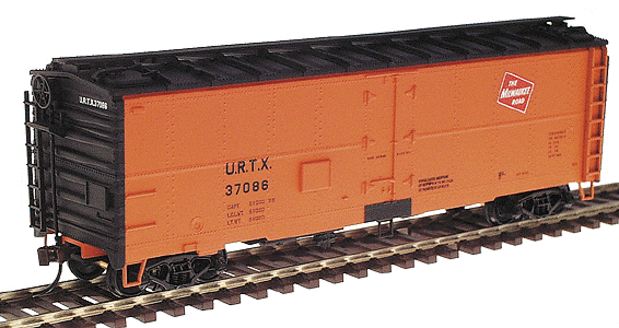 Walthers - 40' General American Meat Reefer- Ready to Run - Milwaukee ...