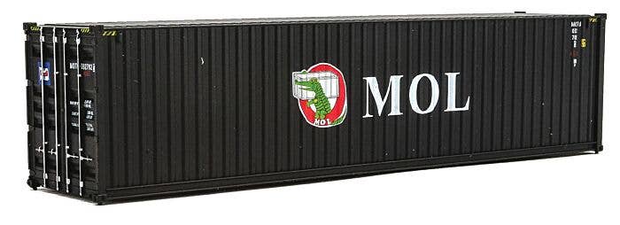 Walthers - 40' Hi-Cube Corrugated-Side Container - Assembled - Mitsui ...