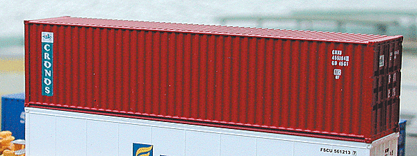 Deluxe - 40' Hi-Cube Corrugated Container 2-Pack - Cronos - 238-20020