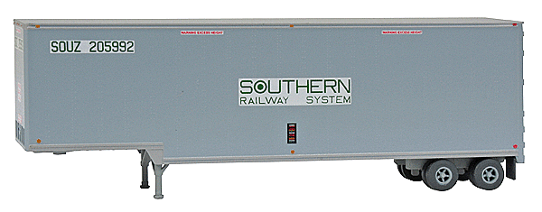 Ttrainworx - 40' Hi-Cube Drop-Frame Van Semi Trailer - Assembled ...