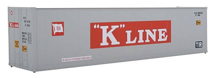 Walthers - 40' Hi Cube Smooth Side Reefer Container - Assembled - K ...