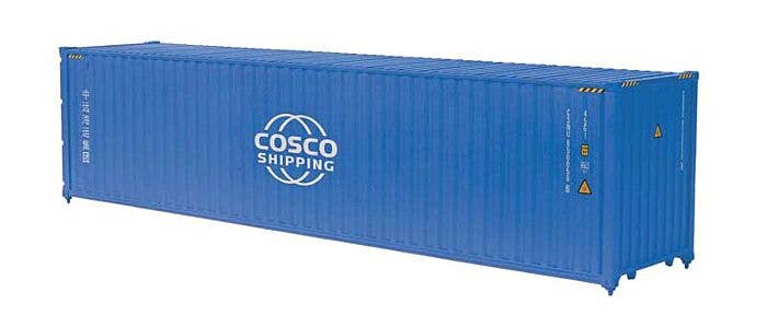 Atlas O - 40' High-Cube Container - Assembled - Cosco (blue, white ...