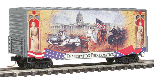 MicroTrain - 40' Hy-Cube Boxcar - Ready to Run - Civil War Series Car ...