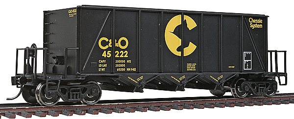 Walthers - 40' Ortner 100-Ton Open Aggregate Hopper - Ready to Run ...