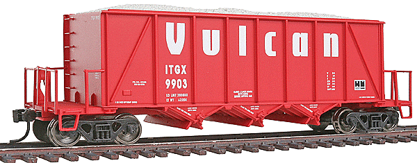 Walthers - 40' Ortner 100-Ton Open Aggregate Hopper - Ready to Run ...