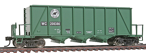 Walthers - 40' Ortner 100-Ton Open Aggregate Hopper - Ready to Run ...