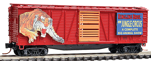 MicroTrain - 40' Outside-Braced Single-Door Wood Boxcar - Ready to Run ...