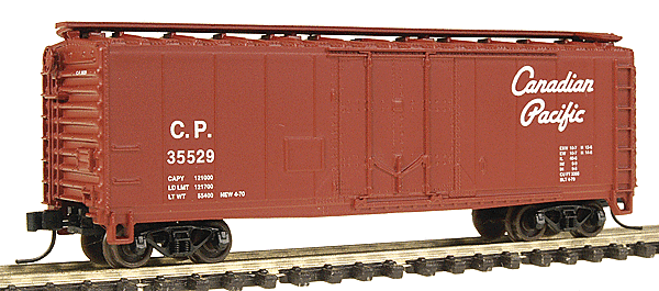 Atlas - 40' Plug-Door Boxcar - Assembled - Canadian Pacific Railway ...