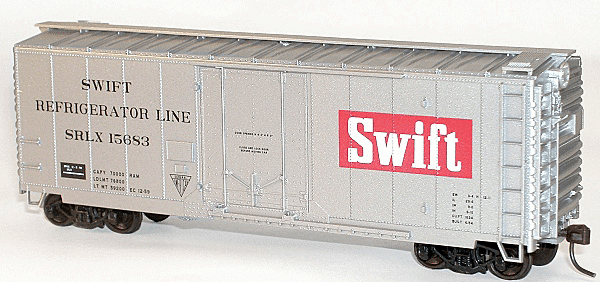 Accurail - 40' Plug-Door Insulated Boxcar - Kit (Plastic) - Swift ...
