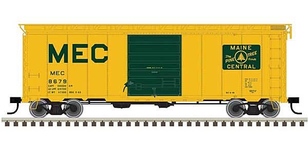 Atlas - 40' Postwar Boxcar with 8' Door - Ready to Run - Master(R ...