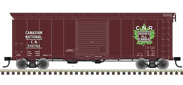 Atlas - 40' Postwar Boxcar with 8' Door - Ready to Run - Master(R ...
