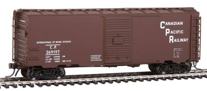 Intermount - 40' PS-1 Boxcar - Ready to Run - Canadian Pacific (Boxcar ...
