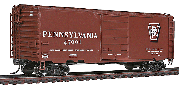 Intermount - 40' PS-1 Boxcar - Ready to Run - Pennsylvania Railroad ...