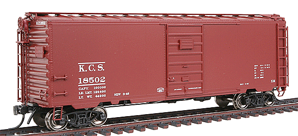 Intermount - 40' PS-1 Boxcar - Ready to Run - Kansas City Southern - 85 ...