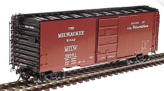 Kadee - 40' PS-1 Boxcar w/7' 5-Panel Superior Door - Milwaukee Road ...