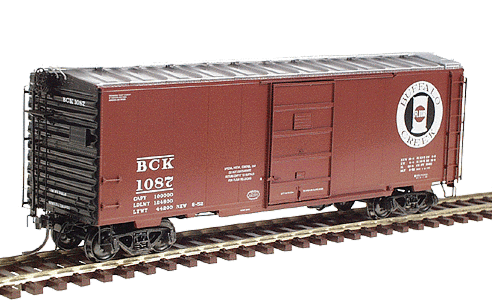Kadee - 40' PS-1 Boxcar w/7' Youngstown Door - Buffalo Creek #1087 ...
