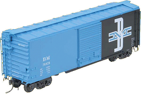 Kadee - 40' PS-1 Boxcar w/Scale Coupler, 8' Youngstown Door - Boston ...