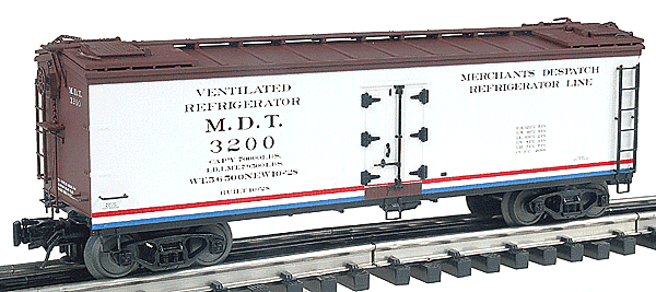 Atlas O - 40' Rebuilt Refrigerator Car - 3-Rail - Merchants Despatch ...