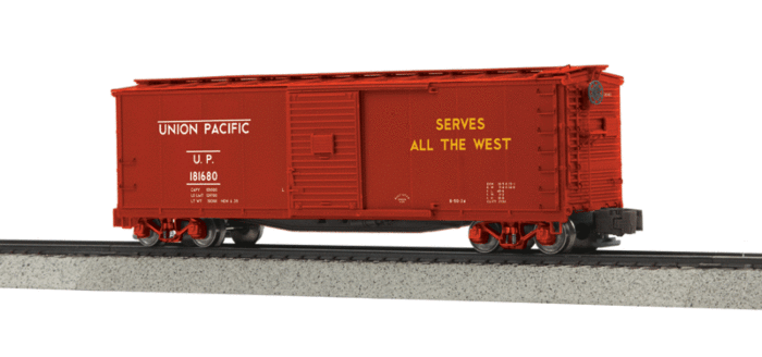 MTH - 40' Rebuilt USRA Steel Boxcar - Ready to Run - Union Pacific ...