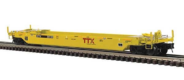 Atlas O - 40' Rebuilt Well Car - 3-Rail - Ready to Run - Premier - TTX ...