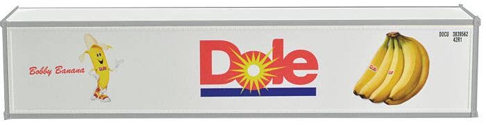 Con-Cor - 40' Reefer Container 2-Pack - Ready to Run - Dole DFIU ...