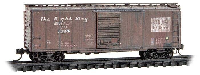 MicroTrain - 40' Single-Door Boxcar - Ready to Run - Southern #992376 ...