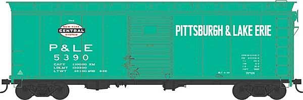 Bowser - 40' Single-Door Boxcar - Ready to Run - Pittsburgh & Lake Erie ...