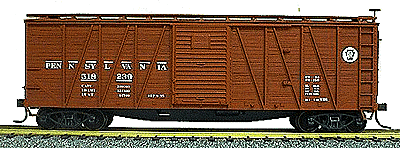 Accurail - 40' Single-Sheathed Wood Boxcar w/Steel Doors & Ends - Kit ...