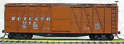 Accurail - 40' Single-Sheathed Wood Boxcar w/Wood Doors & Wood Ends ...