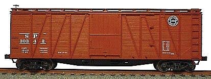 Accurail - 40' Single-Sheathed Wood Boxcar w/Wood Doors & Wood Ends ...