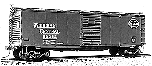 Westerfld - 40' Single Door Steel Boxcar - Michigan Central 1930s ...