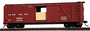 Walthers - 40' Single Sheathed Boxcar w/Dreadnaught Ends & Grain Doors ...