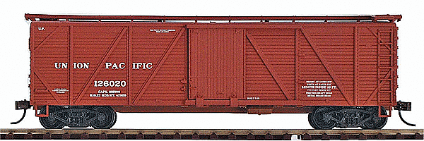 Walthers - 40' Single Sheathed Boxcar w/Dreadnaught Ends & Grain Doors ...