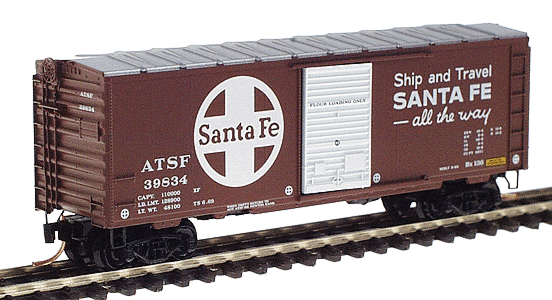 MicroTrain - 40' Standard Boxcar Single Door, Full Ladders, No Roofwalk ...