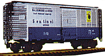 AristoCraf - 40' Steel Boxcar - Baltimore & Ohio "Sentinel Service ...