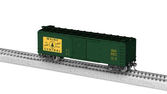 Lionel - 40' Steel Boxcar - Ready to Run - Maine Central #5877 (green ...