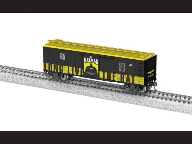 Lionel - 40' Steel Flat-End Boxcar - Ready to Run - Batman #85 (85th ...