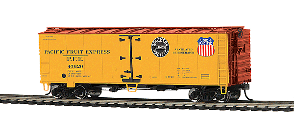 MTH - 40' Steel Ice Reefer - Ready-2-Rail(TM) - Pacific Fruit Express ...