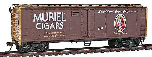 Model Pwr - 40' Steel Plugdoor Reefer - Muriel Cigars - 490-98258