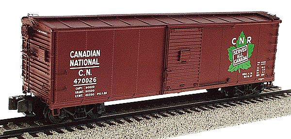 S Helper - 40' Steel "Rebuilt" Boxcar - Canadian National #1 - #470026 ...