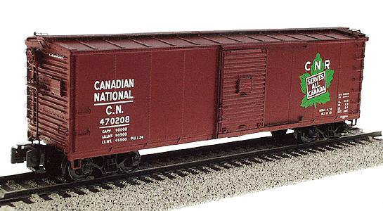 S Helper - 40' Steel "Rebuilt" Boxcar - Canadian National #2 - #470208 ...