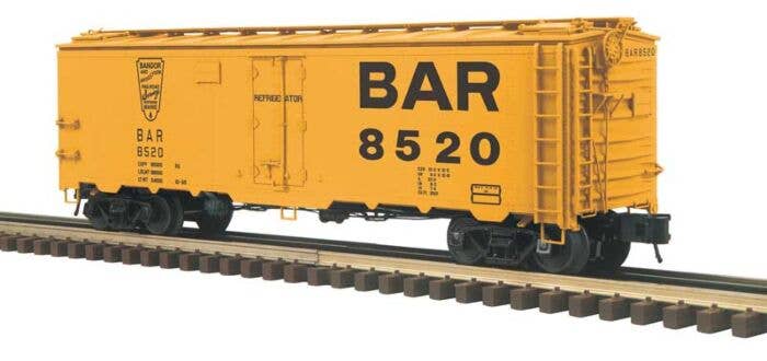 Atlas O - 40' Steel Reefer - 2-Rail - Ready to Run - Master - Bangor ...